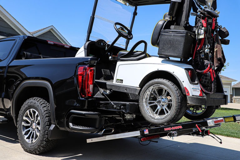 Golf Cart Trasnportation - Loading Ramp | MAD-RAMPS USA
